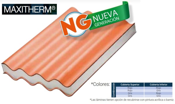 Maxi Therm: Sistema de techado térmico.